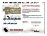 Needleless Saline Lock Kit | North American Rescue