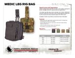Medic / Leg Rig Kit - Nylon Bag | North American Rescue