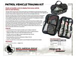 Patrol Vehicle Trauma Kits | North American Rescue