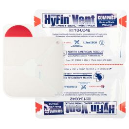 HyFin Vent Compact Chest Seal Twin Pack | North American Rescue