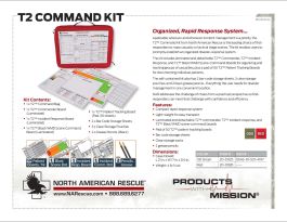 T2 Command Kit Product Information Sheet | North American Rescue