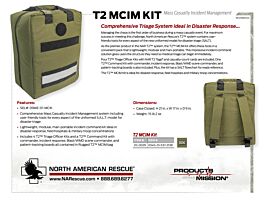 T2 MCIM Kit Product Information Sheet | North American Rescue