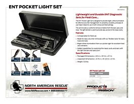 ENT Pocket Light Set - Product Information Sheet | North American Rescue