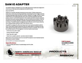 SAM IO Adapter - Product Information Sheet | North American Rescue
