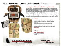Pelican Golden Hour ONE-V Container - Product Information Sheet | North ...