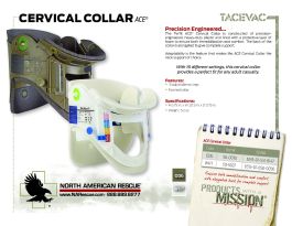 ACE Cervical Collar Product Information Sheet | North American Rescue