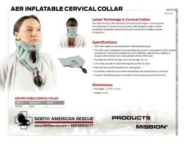 AER INFLATABLE CERVICAL COLLAR PRODUCT INFORMATION SHEET | North ...