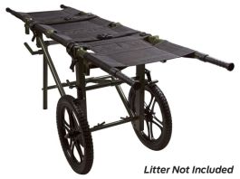 Wheeled Litter Carrier with Case | North American Rescue