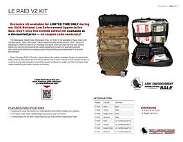 LE RAID V2 Kit - Product Information Sheet | North American Rescue