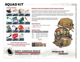 Squad Kit Product Information Sheet | North American Rescue