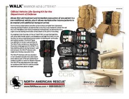 Warrior Aid and Litter Kit Product Information Sheet | North American ...