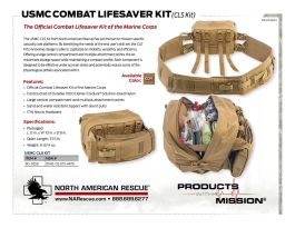 USMC Combat Lifesaver CLS Product Information Sheet | North American Rescue
