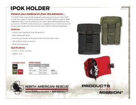 IPOK Holder Product Information Sheet | North American Rescue
