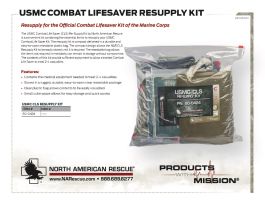 USMC Combat Lifesaver CLS Resupply Kit - Product Information Sheet ...