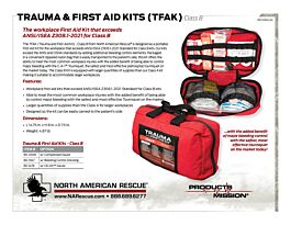 Trauma and First Aid Kit - Class B Product Information Sheet | North ...