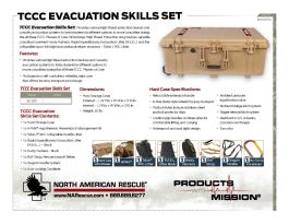 TCCC Evacuation Skills Set Product Information Sheet | North American ...
