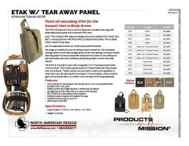 Enhanced Trauma Aid Kit - (ETAK) - Product Information Sheet | North ...