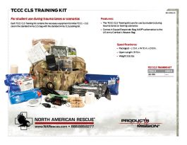 TCCC CLS TRAINING KIT - PRODUCT INFORMATION SHEET | North American Rescue