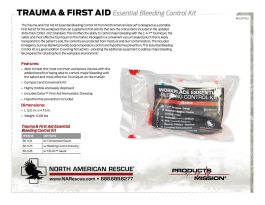 Trauma and First Aid Essential Bleeding Control Kit - Product ...