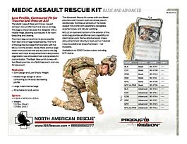 Medic Assault Rescue Kit - Product Information Sheet | North American ...