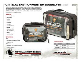 CRITICAL ENVIRONMENT EMERGENCY KIT - PRODUCT INFORMATION SHEET | North ...
