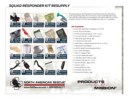 Squad Responder Kit ReSupply Product Information Sheet | North American ...
