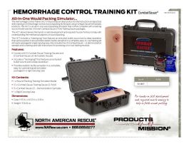 Hemorrhage Control Training Kit - CombatGauze Product Information Sheet ...