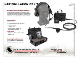 NAR SIMULATION ICS KIT - PRODUCT INFORMATION SHEET | North American Rescue