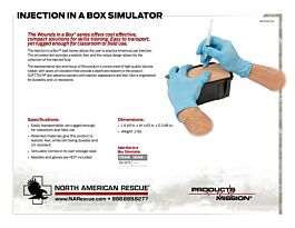 Injection in a Box Simulator - Product Information Sheet | North ...