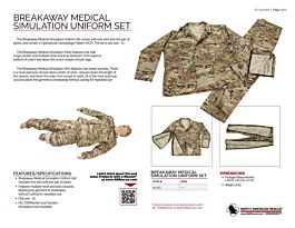 Breakaway Medical Simulation Uniform Set - Product Information Sheet ...
