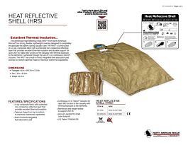Heat Reflective Shell Product Information Sheet | North American Rescue