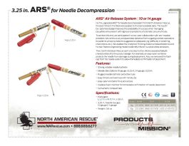 ARS for Needle Decompression Product Information Sheet | North American ...