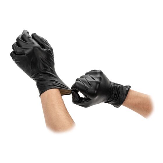 what do black gloves represent