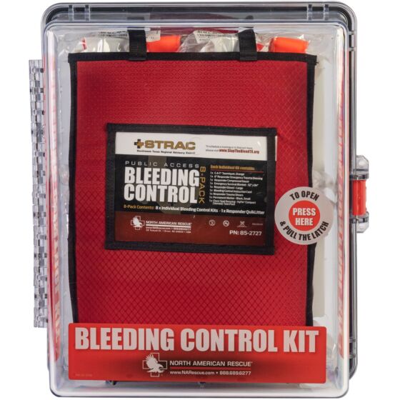 STRAC 8-Pack Bleeding Control Station HB496 Compliant - Vacuum ...